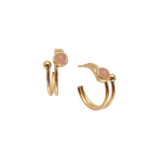 Horizon creol med peach månesten – HEIRING